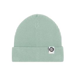 wat? Apparel Beanie Basic Fisherman Beanie in Aloe | Gr.: onesize