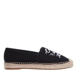 K by KARL LAGERFELD Karl Lagerfeld Espadrilles - Kamini Duo Caf&eacute; De Karl Slip On - Gr. 37 (EU) - in Schwarz - f&uuml;r Damen