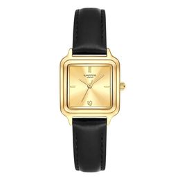 Glanzst&uuml;cke M&uuml;nchen Glanzst&uuml;cke M&uuml;nchen Uhr - Damen Armbanduhr Echtleder - Gr. unisize - in Gold - f&uuml;r Damen