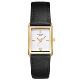 Glanzst&uuml;cke M&uuml;nchen Glanzst&uuml;cke M&uuml;nchen Uhr - Damen Armbanduhr Echtleder - Gr. unisize - in Gold - f&uuml;r Damen