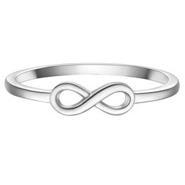 Glanzst&uuml;cke M&uuml;nchen Glanzst&uuml;cke M&uuml;nchen Ring - Sterling Silber Ring Infinity - Gr. 50 - in Silber - f&uuml;r Damen