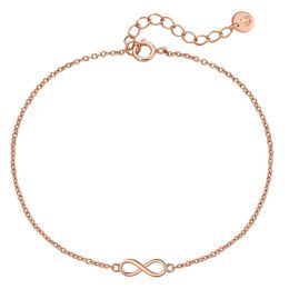 Glanzst&uuml;cke M&uuml;nchen Glanzst&uuml;cke M&uuml;nchen Armband - Sterling Silber Armband Infinity - Gr. ONESIZE - in Quarz - f&uuml;r Damen