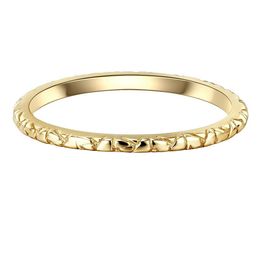 Glanzst&uuml;cke M&uuml;nchen Glanzst&uuml;cke M&uuml;nchen Ring - Sterling Silber Ring - Gr. 58 - in Gold - f&uuml;r Damen