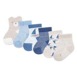 Huggies Babywear Herren HUGGIES babywear Socken &raquo;HGHB 6PK SOCK&laquo; Packung, 6 Paar tlg. mit Motiven