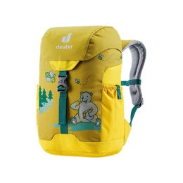 Deuter Family Schmuseb&auml;r 8 - Kinderrucksack 33 cm (amber-maple) in turmeric-corn | Gr.: onesize
