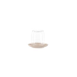 ebuy24 Teelichthalter Archy Beige 12 x 12 cm | Gr.: onesize