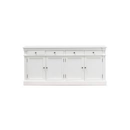 ebuy24 Sideboard Amaretta Wei&szlig; 186 x 45 cm | Gr.: onesize