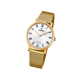 Analog-Armbanduhr Festina Swiss Made gold gro&szlig; (ca. 39,3mm) | Gr.: onesize