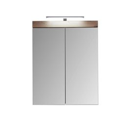 ebuy24 Spiegelschrank AmandaMando Eiche Dekor 60 x 17 cm | Gr.: onesize