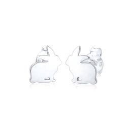 Elli Ohrringe 925 Sterling Silber Hase in Silber | Gr.: onesize
