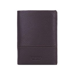 mano Don Tommas Geldb&ouml;rse Leder 9 cm in braun | Gr.: onesize