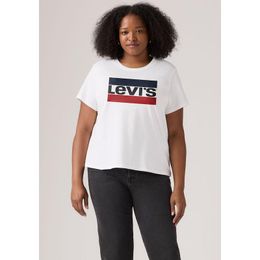 LEVI'S&reg; PLUS Levi's Plus Damen Levi's Plus T-Shirt &raquo;LSE_ PL PERFECT TEE&laquo; mit Logo Print XXL (50/52)