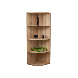 Coemo Eckregal Corner 120 aus Holz in Natur | Gr.: onesize