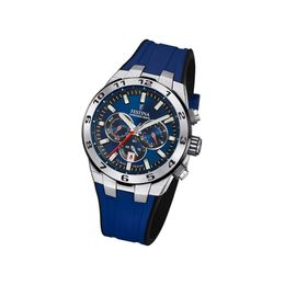 Chronograph-Armbanduhr Festina Chrono Bike blau gro&szlig; (ca. 44,5mm) | Gr.: onesize