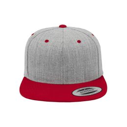 Flexfit Snapback - Classics in heather/red | Gr.: onesize