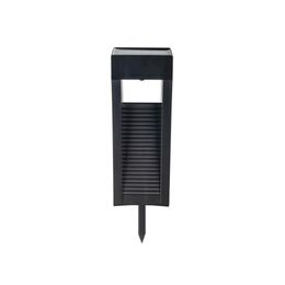 N&auml;ve n&auml;ve LED Solarleuchte "PULHEIM" in schwarz - (L)8 cm x (B)5.2 cm x (H)33.2 cm | Gr.: onesize