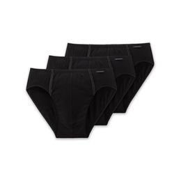 Schiesser Slip 3er Pack in Schwarz | Gr.: XXL