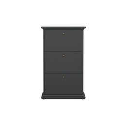 ebuy24 Schuhschrank Venedig Grau 78 x 28 cm | Gr.: onesize