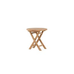 ebuy24 Cafetisch Kenya Teak Dekor 50 x 50 cm | Gr.: onesize