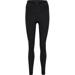 Hummel Leggings Hmlyoga Multisport Damen in BLACK | Gr.: XS
