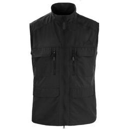 Normani Outdoor Sports Herren Outdoor Weste Deer in Schwarz | Gr.: S