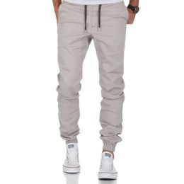 REPUBLIX Jogger Chino AVILA in Hellgrau | Gr.: W36