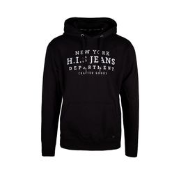 H.I.S. HIS Kapuzensweatshirt Hoodie Crafted Goods in Black | Gr.: 5xl