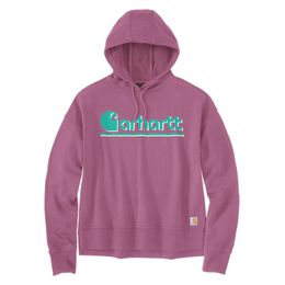 Carhartt Hoodie Graphic in pink/t&uuml;rkis | Gr.: XS