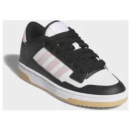 Sneaker Adidas SPORTSWEAR "RAPID COURT LOW", M&auml;dchen, Gr. 40, cloud wei&szlig;, core schwarz, clear pink, Synthetik, Schuhe Sneaker, f&uuml;r Kinder & Jugendliche