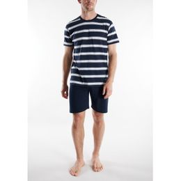 Tom Tailor Shorty Orlando in blau-mittel-Ringel | Gr.: XXL
