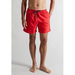 Bugatti Badeshorts Amalfi in rot-mittel-uni | Gr.: 4