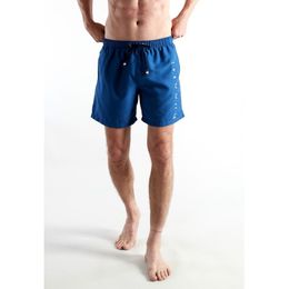 Bugatti Badeshorts Amalfi in blau-mittel-uni | Gr.: 8