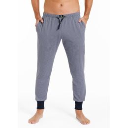 Haasis Bodywear Pyjamahose in navy/wei&szlig; | Gr.: XXL