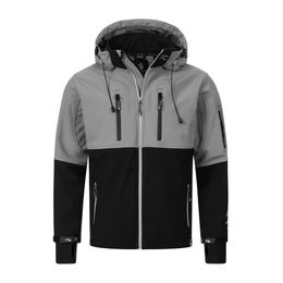 Rock Creek Jacke in Grau | Gr.: M
