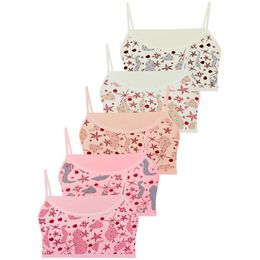 LOREZA 5er Set Bustier - Mix - Bunt | Gr.: 164-170