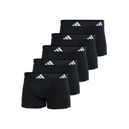 Adidas Boxershort 5er Pack in Schwarz | Gr.: M