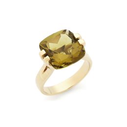 Carolin Stone 925/- Sterling Silber in gelb | Gr.: 54