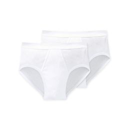 Schiesser Slip 2er Pack in Wei&szlig; | Gr.: 5