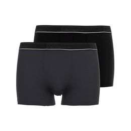 Ceceba Viskose, Single-Jersey Pants im 2er-Pack in anthrazit/schwarz | Gr.: 7