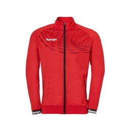Kempa Trainingsjacke WAVE 26 POLY JACKE in rot/chilirot | Gr.: XXL