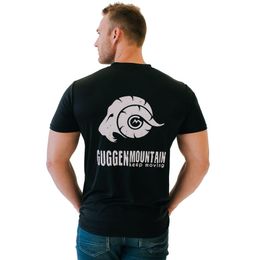 GUGGEN Mountain Funktionsshirt Uni in Schwarz | Gr.: XXL
