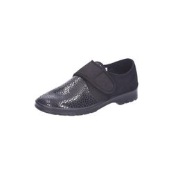 Florett Hausschuh in schwarz | Gr.: 43