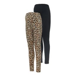 MAMALICIOUS mama licious Leggings in Black | Gr.: M