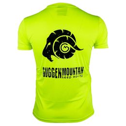 GUGGEN Mountain Funktionsshirt Uni in Gelb | Gr.: L