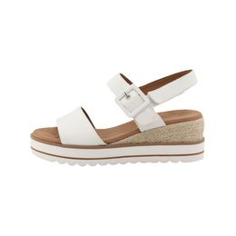 Tom Tailor Sandalette in weiss | Gr.: 38