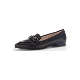 Gabor Slipper in Schwarz/Silber | Gr.: 38