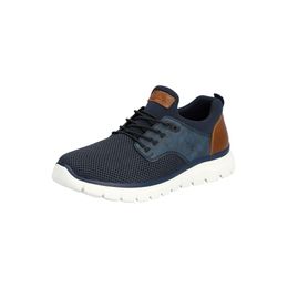 Rieker Sportliche Schn&uuml;rschuhe in Blau | Gr.: 44