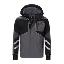 Rock Creek Softshelljacke in Dunkelgrau | Gr.: 5XL