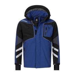 Rock Creek Softshelljacke in Royalblau | Gr.: XL