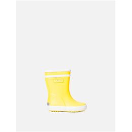 Aigle Kinderstiefel Baby-Flac 2 in gelb/wei&szlig; in gelb/wei&szlig; | Gr.: 22